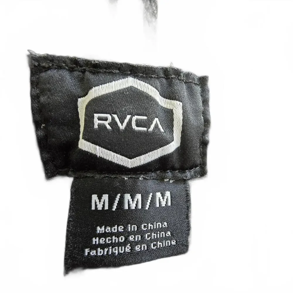 RVCA | Shorts | Rvca Black Denim Overalls | Poshmark